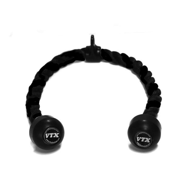 Troy VTX (#VTR-36) Black Triceps Rope | FitnessFactoryOutlet