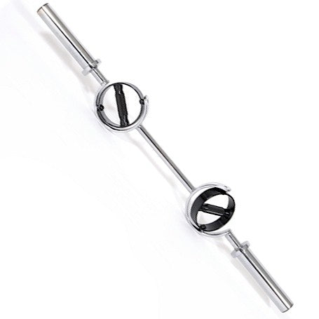 Troy SupraBar 47 Inch Curl Bar With Revolving Handles (SBCB-47 ...
