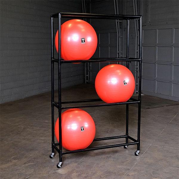 Body-Solid SSBR100 Stability Ball Rack | FitnessFactoryOutlet