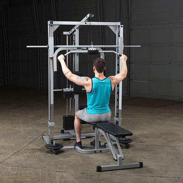 Powerline Smith Machine Lat Attachment | FitnessFactoryOutlet