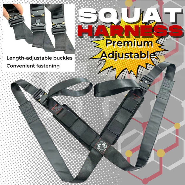 Squat Harness – Premium Adjustable | FitnessFactoryOutlet